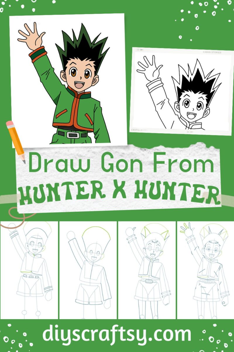 12 Hunter X Hunter Drawing Ideas In Style - DIYsCraftsy