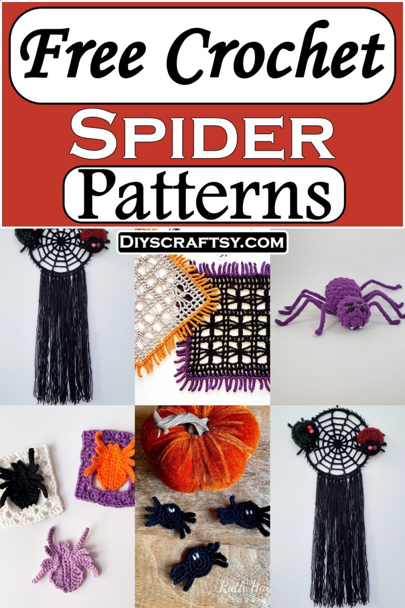 25 Free Crochet Spider Patterns - DIYsCraftsy