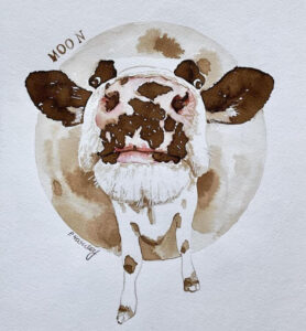 22 Cow Drawing Ideas For Beginners - DIYsCraftsy