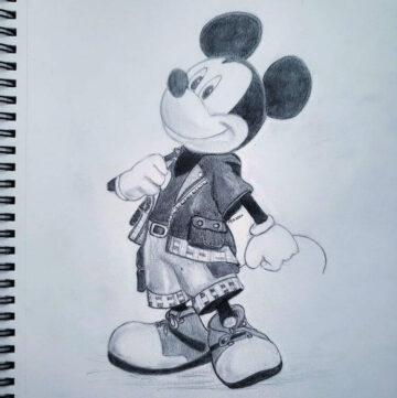 20 Mickey Mouse Drawing Ideas For Disney Fans - DIYsCraftsy
