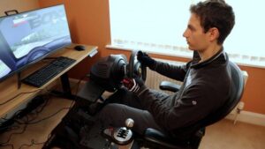 21 DIY Racing Wheel Stand Projects For Games - DIYsCraftsy