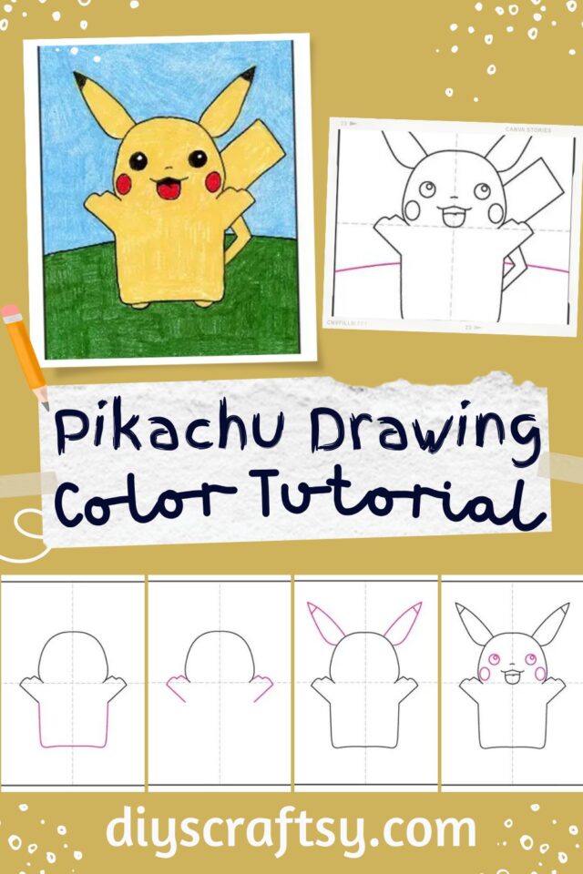 12 Pikachu Drawing Ideas For Pokemon Fans - DIYsCraftsy