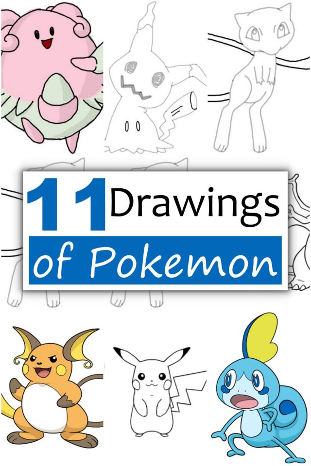 11 Pokemon Drawing Ideas For Beginners - DIYs Craftsy