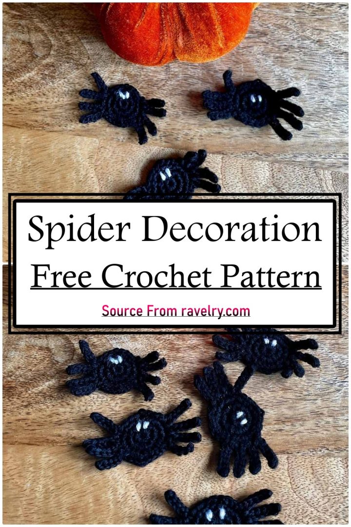 30 Free Crochet Spider Patterns - DIYsCraftsy
