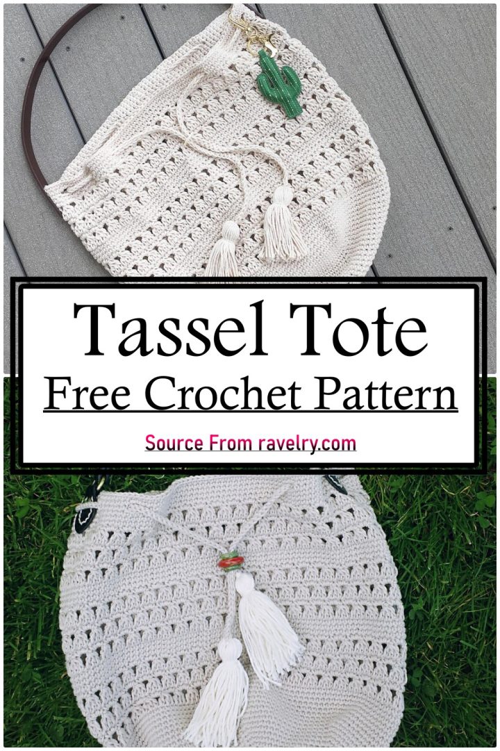 40 Free Crochet Tassel Patterns & Ways To Use Them - DIYsCraftsy