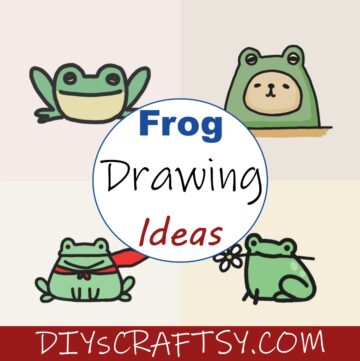 23 Frog Drawing Ideas For Kids To Inspire - DIYsCraftsy