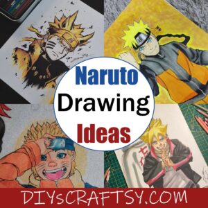 27 Naruto Drawing Ideas For Anime Lovers - DIYsCraftsy