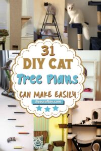 31 DIY Cat Tree Plans You Can Make Easily - DIYsCraftsy