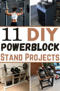 11 DIY Powerblock Stand Projects For Fitness Lovers - DIYsCraftsy