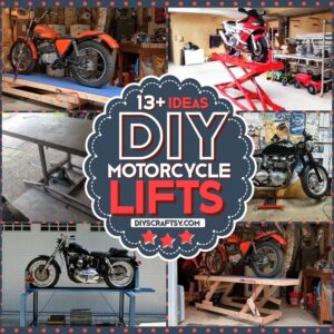 13 DIY Motorcycle Lift Plans For Your Garage