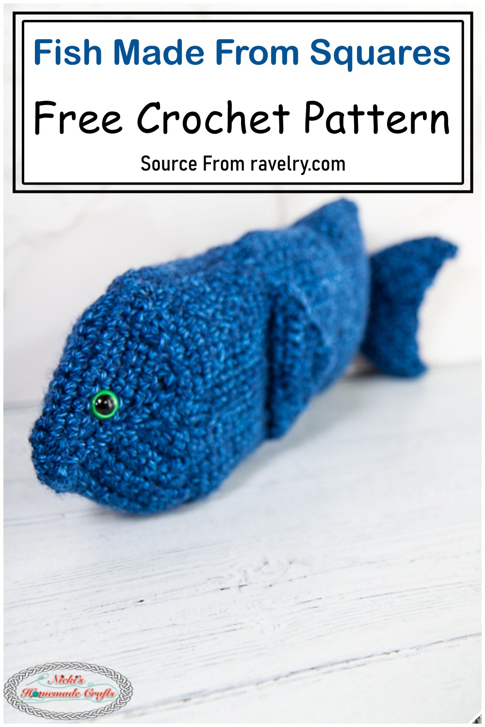 26 Free Crochet Fish Patterns For Beginners - DIYsCraftsy