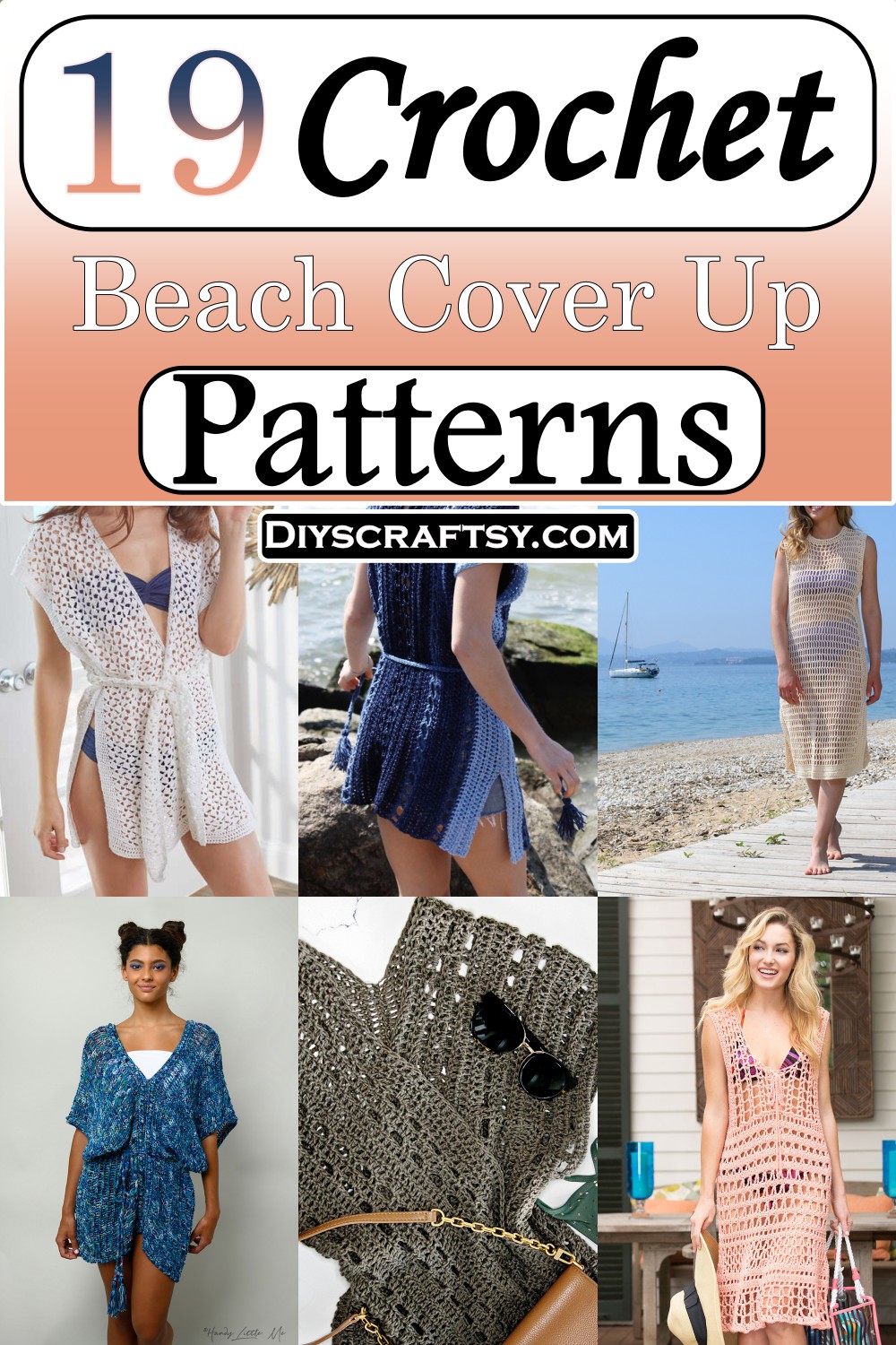 19 Free Crochet Beach Cover Up Patterns - DIYsCraftsy
