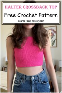 20 Free Crochet Halter Top Patterns - DIYsCraftsy