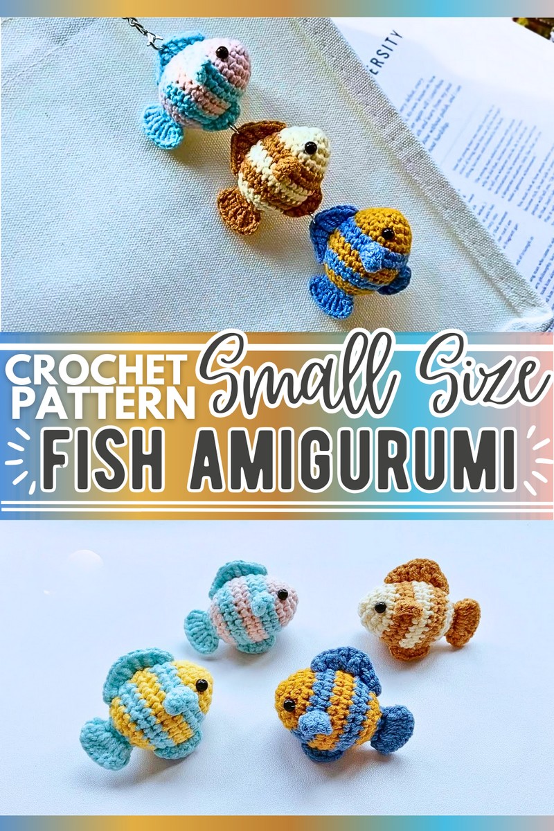 26 Free Crochet Fish Patterns For Beginners - DIYsCraftsy
