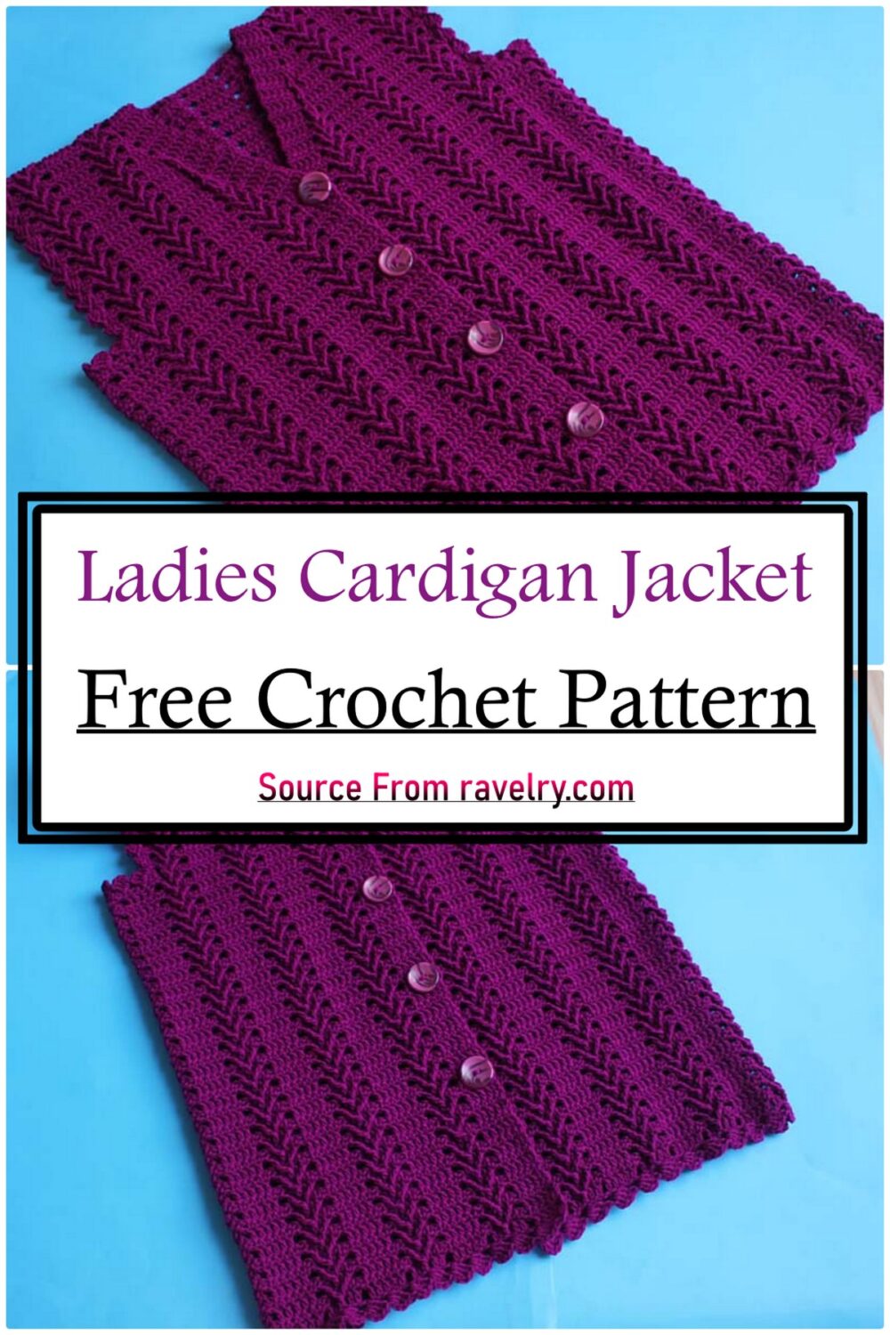 43 Free Crochet Jacket Patterns For All Seasons & Ages - DIYsCraftsy
