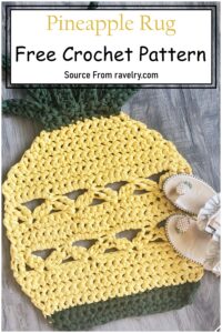 32 Pineapple Crochet Patterns For Home Decor - DIYsCraftsy