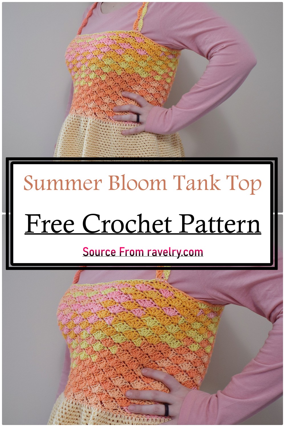 30 Free Crochet Tank Top Patterns For Summer - DIYsCraftsy