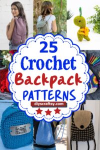 25 Crochet Backpack Patterns - DIYsCraftsy