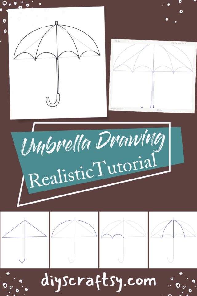 15 Umbrella Drawing Ideas - How To Draw Umbrella - DIYsCraftsy