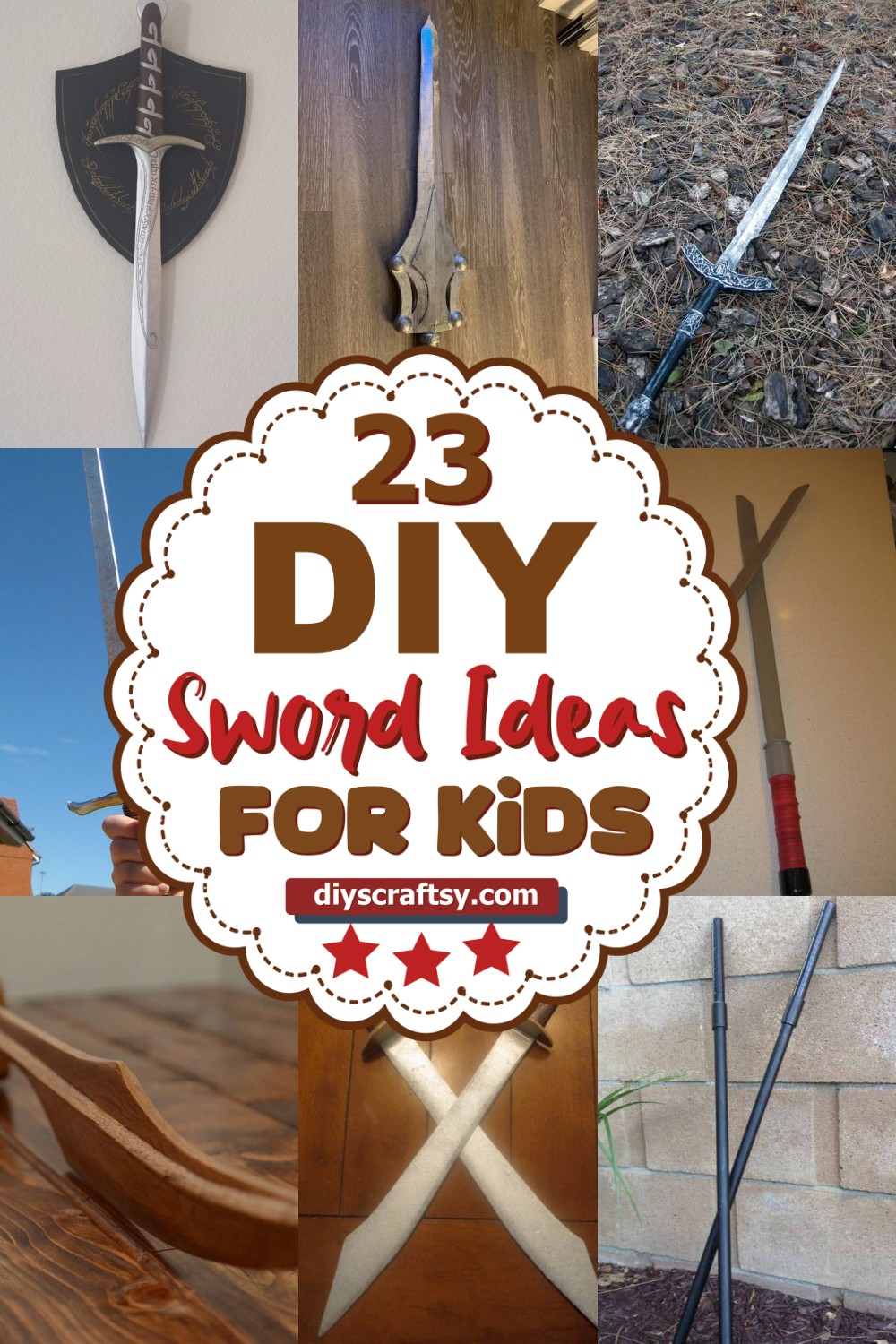 23 DIY Sword Ideas For Kids Kondo Practice - DIYsCraftsy