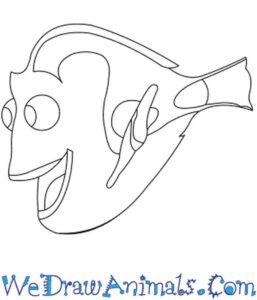 13 Dory Drawing Ideas For Animated Fans - DIYsCraftsy
