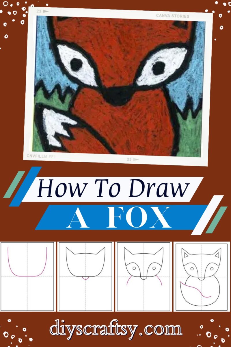 19 Fox Drawing Ideas - How To Draw Fox - DIYsCraftsy