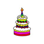30 Cute Cake Drawing Ideas To Draw Sweet Treats - DIYsCraftsy
