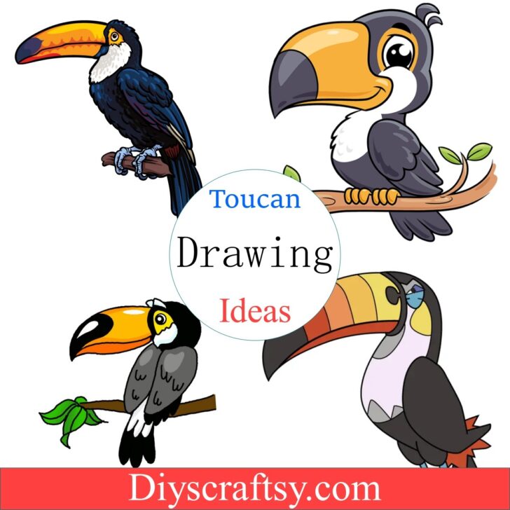 33 Cute Animal Drawing Ideas - DIYsCraftsy