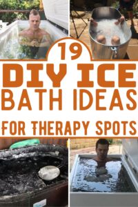 19 DIY Ice Bath Ideas For Customized Therapy Spots - DIYsCraftsy