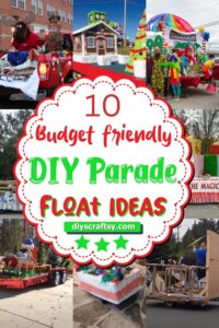 10 Budget friendly DIY Parade Float ideas - DIYsCraftsy