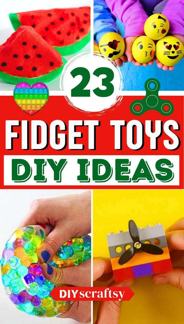 23 DIY Fidget Toys for Kids - DIYsCraftsy