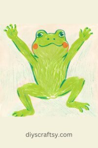 33 Frog Drawing Ideas For Kids To Inspire - DIYsCraftsy