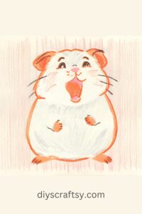 32 Hamster Drawing Ideas For Pet Lovers - DIYsCraftsy