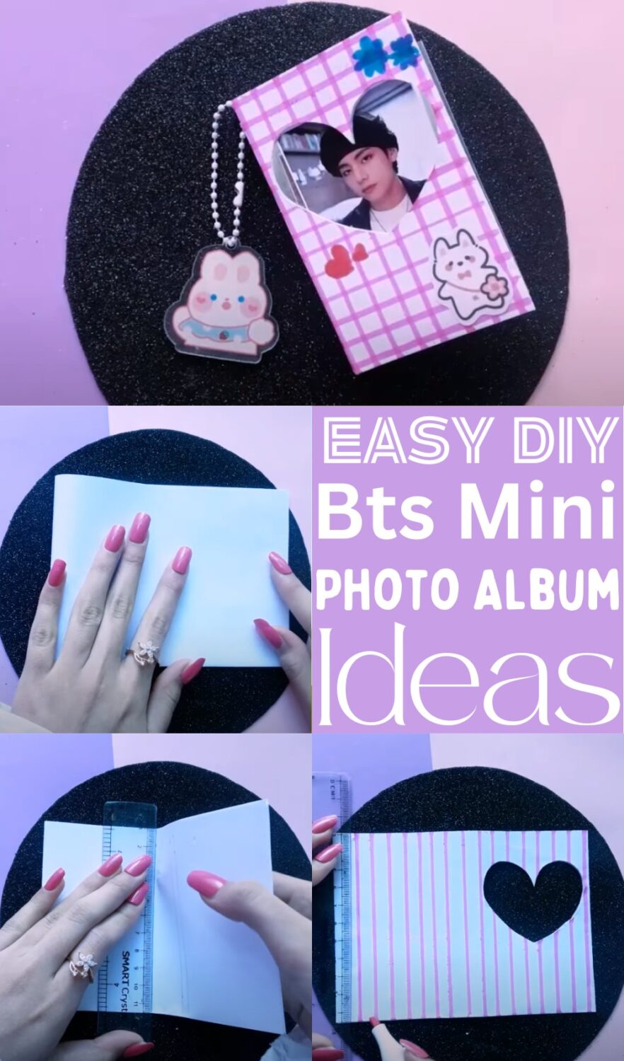 DIY Bts Mini Photo Album - DIYsCraftsy