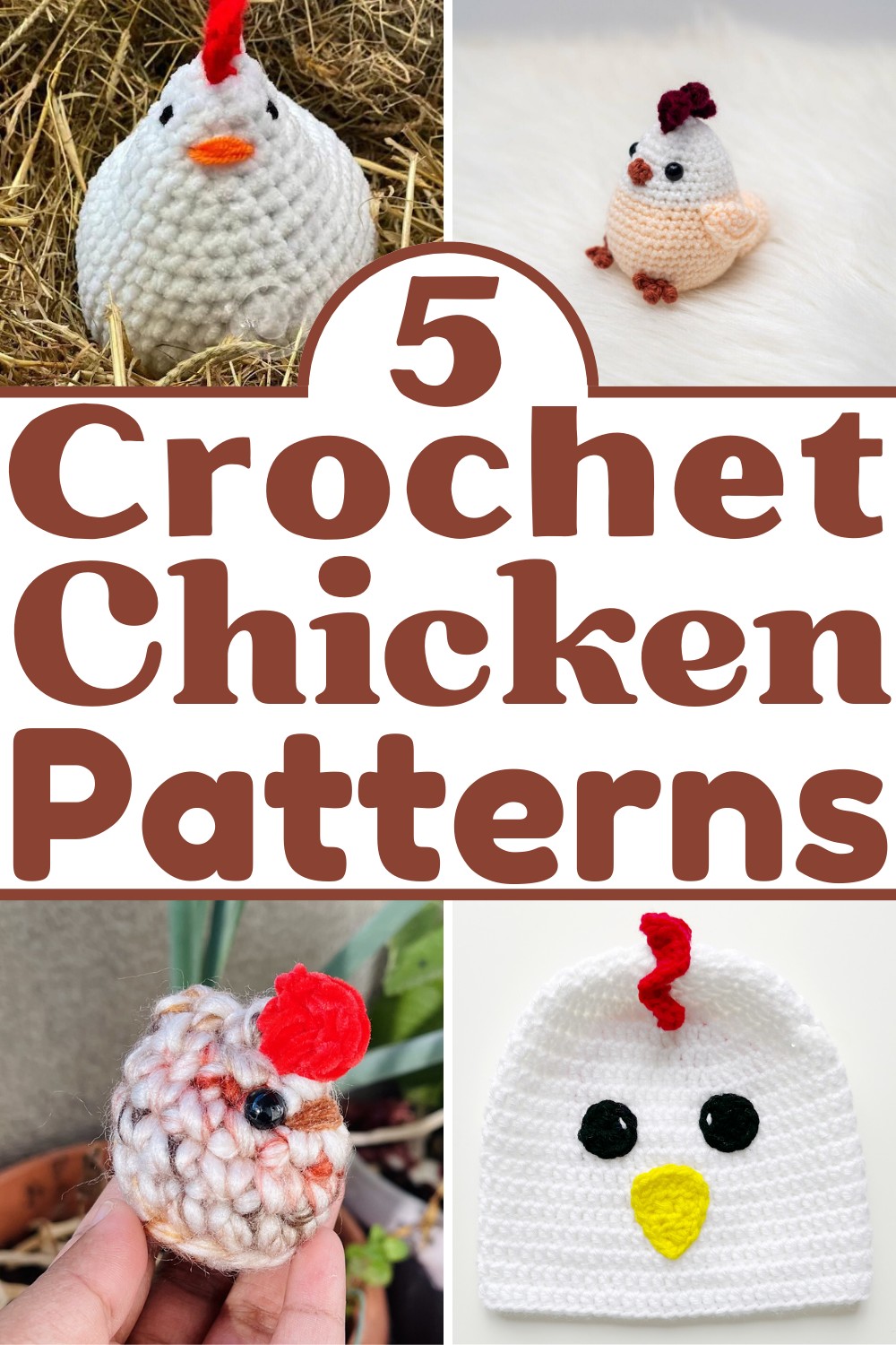 5 Super Cute Crochet Chicken Amigurumi Patterns - DIYsCraftsy