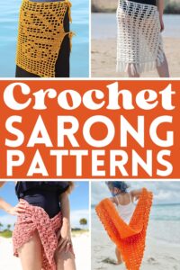 Crochet Sarong Patterns Best For Beach Days - DIYsCraftsy