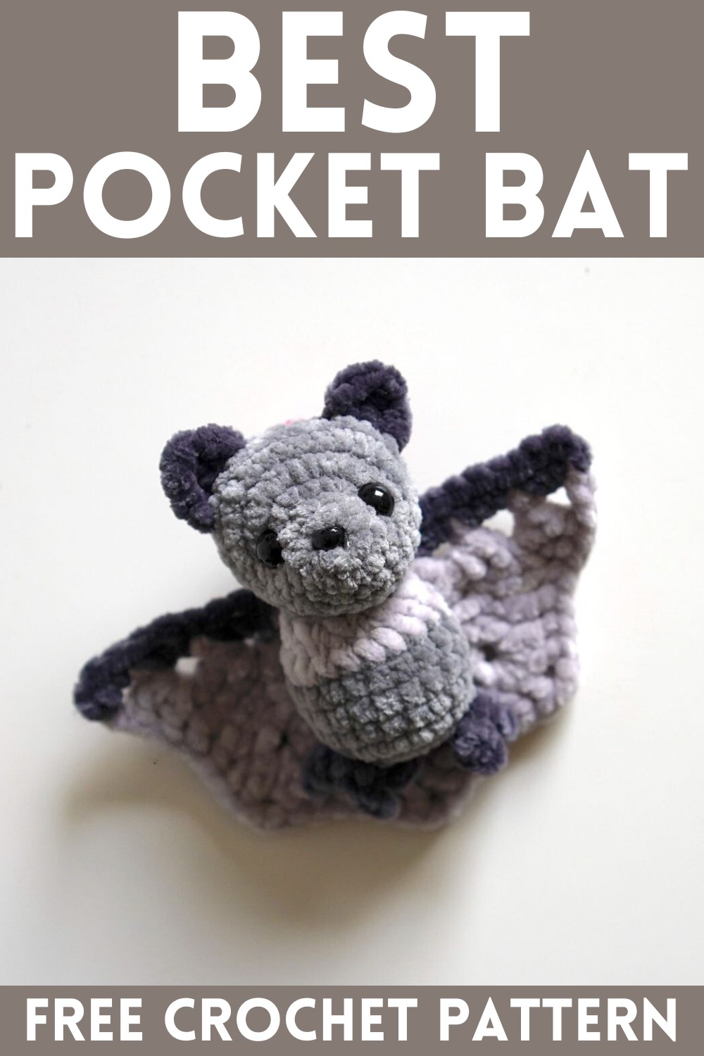 Free Crochet Pocket Pet Patterns For Little Toys to Keep With - DIYsCraftsy