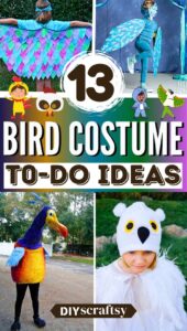 13 DIY Bird Costume Ideas for Colorful Halloween - DIYsCraftsy