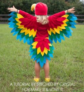 13 DIY Bird Costume Ideas for Colorful Halloween - DIYsCraftsy