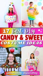 17 DIY Sweet and Candy Costume Ideas for Colorful Halloween - DIYsCraftsy