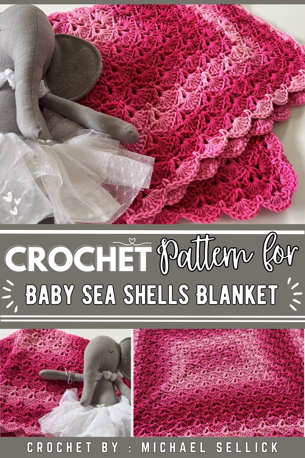 10 Beautiful Crochet Seashell Home Decor Ideas for Every Home - DIYsCraftsy