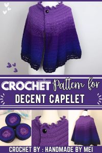 10 Beautiful Crochet Cape Patterns for Winter & Spring - DIYsCraftsy