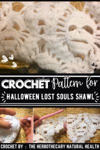 Free Crochet Halloween Inspired Skull Shawl Patterns - DIYsCraftsy