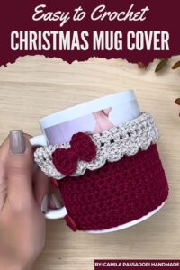 Cozy Crochet Christmas Mug Cover Pattern To Warm Up Your Drinks ...