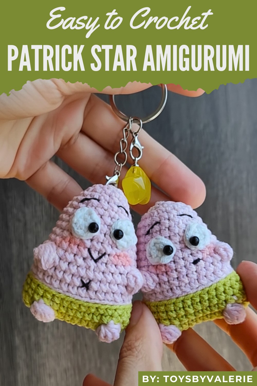 Joyful Crochet Patrick Star Amigurumi Pattern For Colorful Displays - DIYsCraftsy