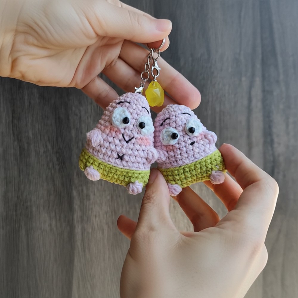 Joyful Crochet Patrick Star Amigurumi Pattern For Colorful Displays ...