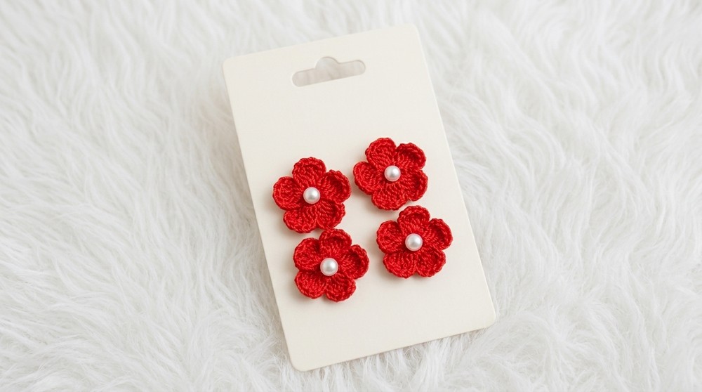 Free Crochet Floral Earrings Pattern Perfect Accessories for Girls ...